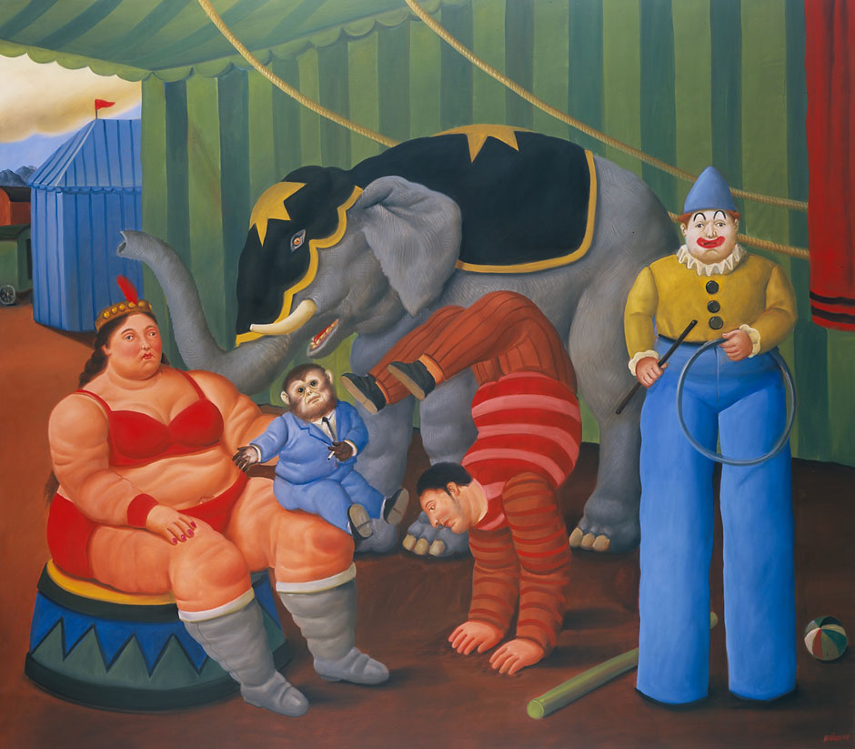 exposición Botero. 60 años de pintura en CentroCentro Madrid