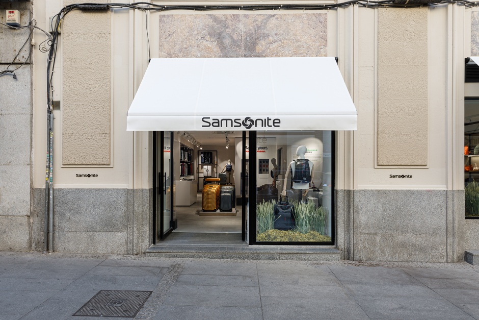Así es la flagship store de Samsonite frente al centro Canalejas de Madrid